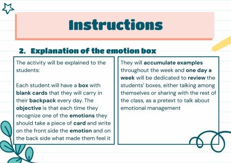 Activity: Emotion Box | Google Slides & PowerPoint
