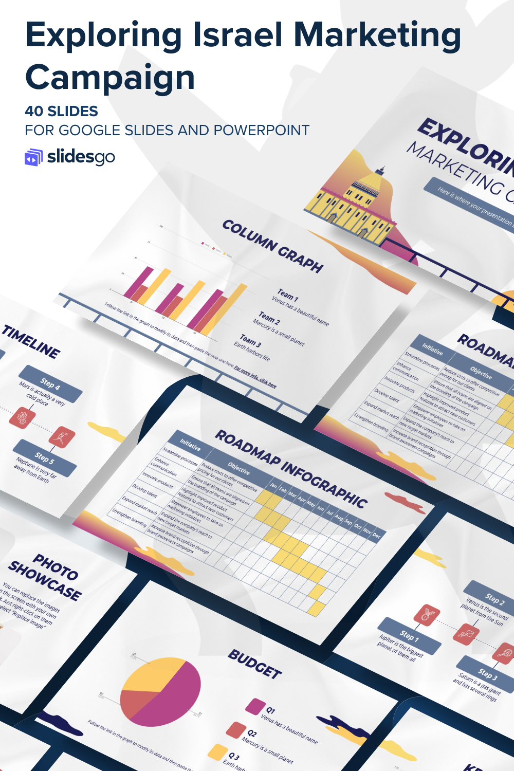 Exploring Israel Marketing Campaign | Google Slides & PPT