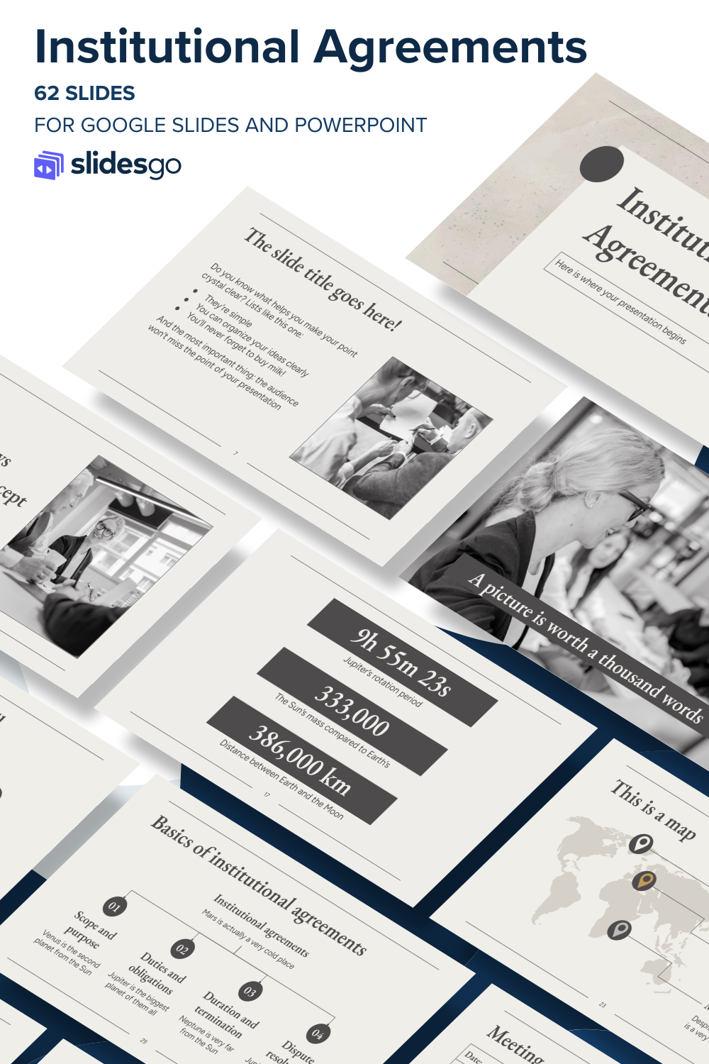 Institutional Agreements | Google Slides & PowerPoint