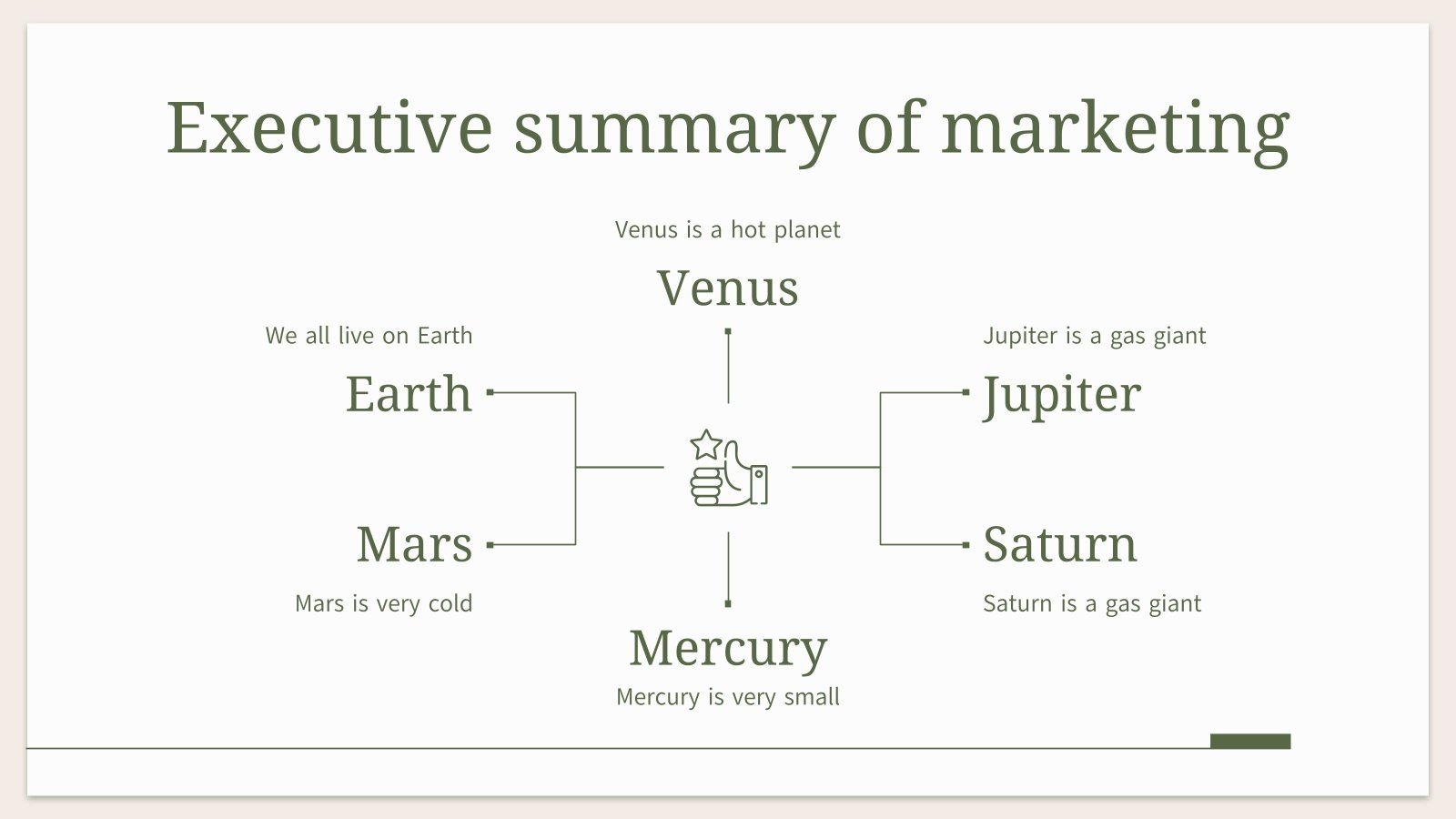 Executive Summary of Marketing Plan Infographics