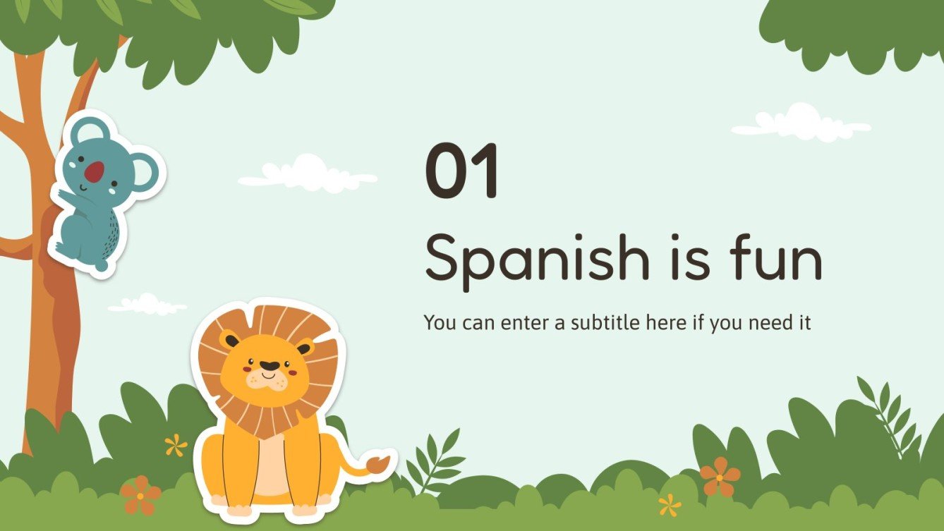 Animal Names and Sounds - Spanish - Foreign Language - Pre-K