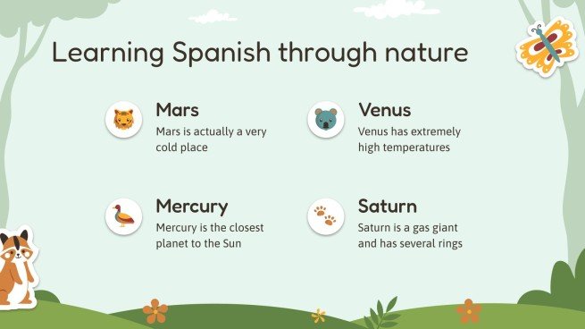 Animal Names and Sounds - Spanish - Foreign Language - Pre-K