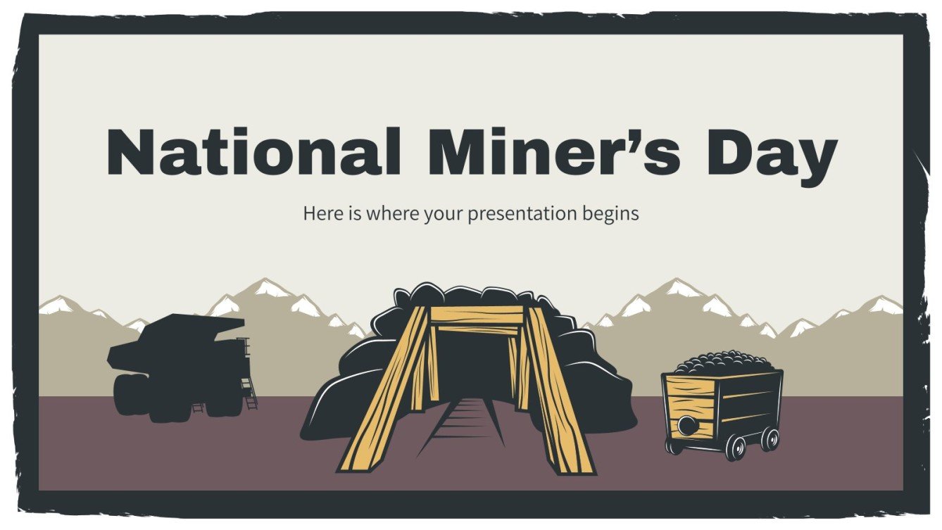 National Miner’s Day | Google Slides & PowerPoint
