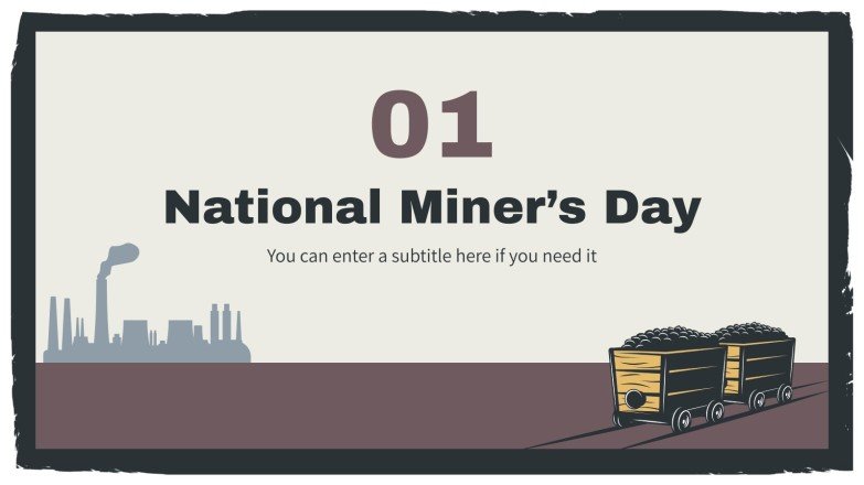 National Miner’s Day | Google Slides & PowerPoint