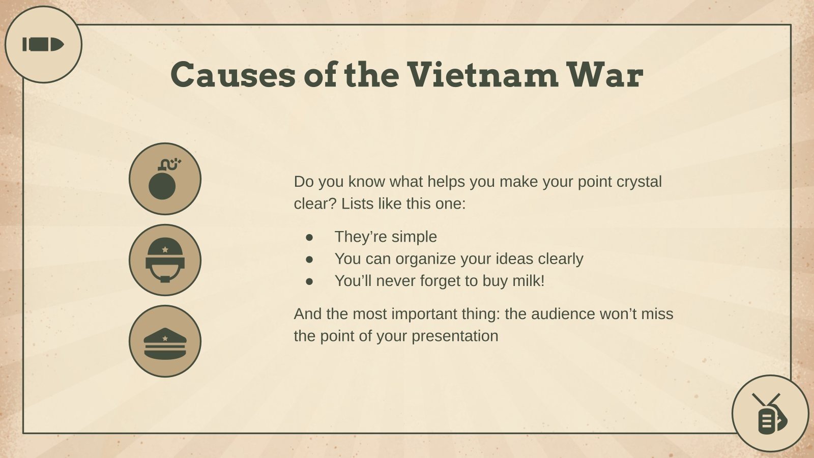 Vietnam War - History - 12th grade | Google Slides & PPT
