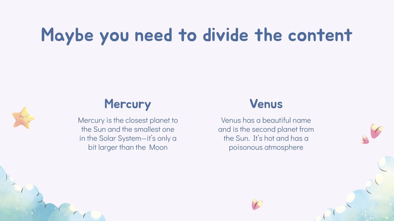 Lovely Watercolor Pastel Characters | Google Slides & PPT