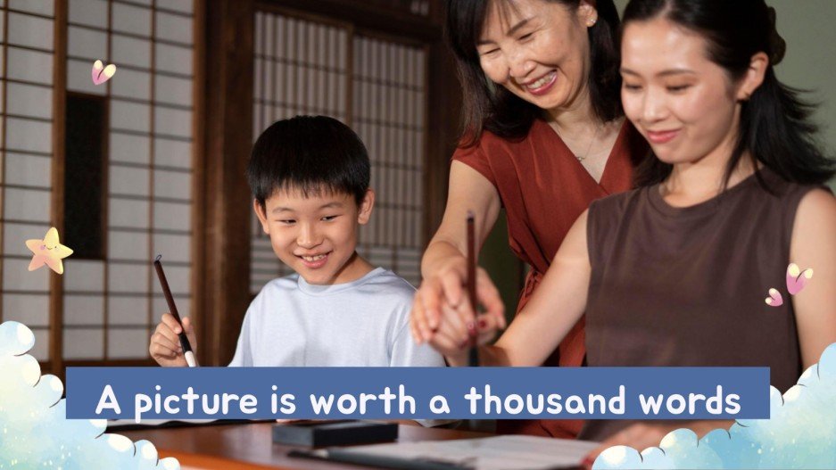 Lovely Watercolor Pastel Characters | Google Slides & PPT