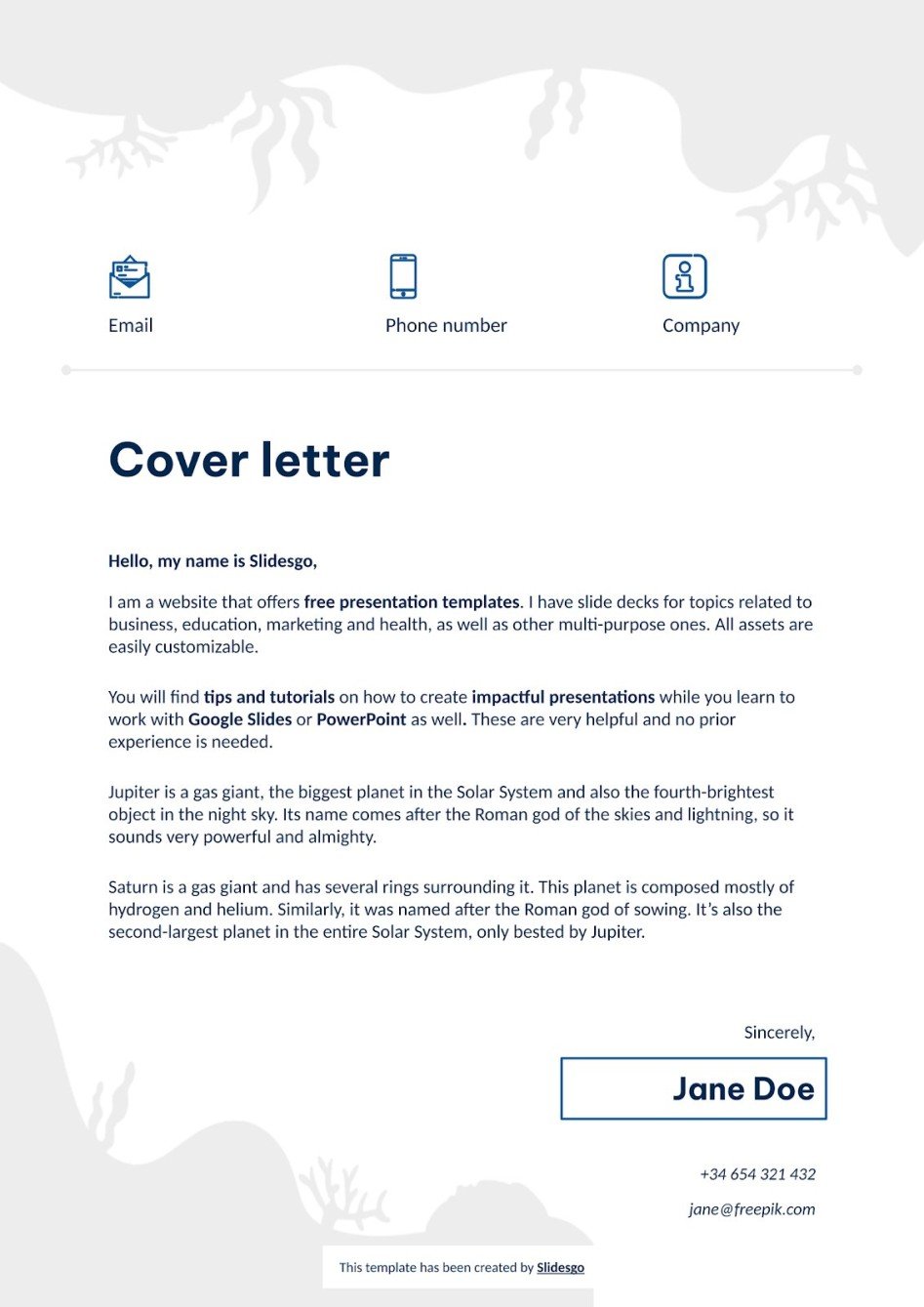 Scuba Diving Instructor CV | Google Slides and PowerPoint