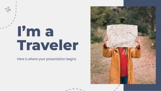 I'm a Traveler | Google Slides & PowerPoint template