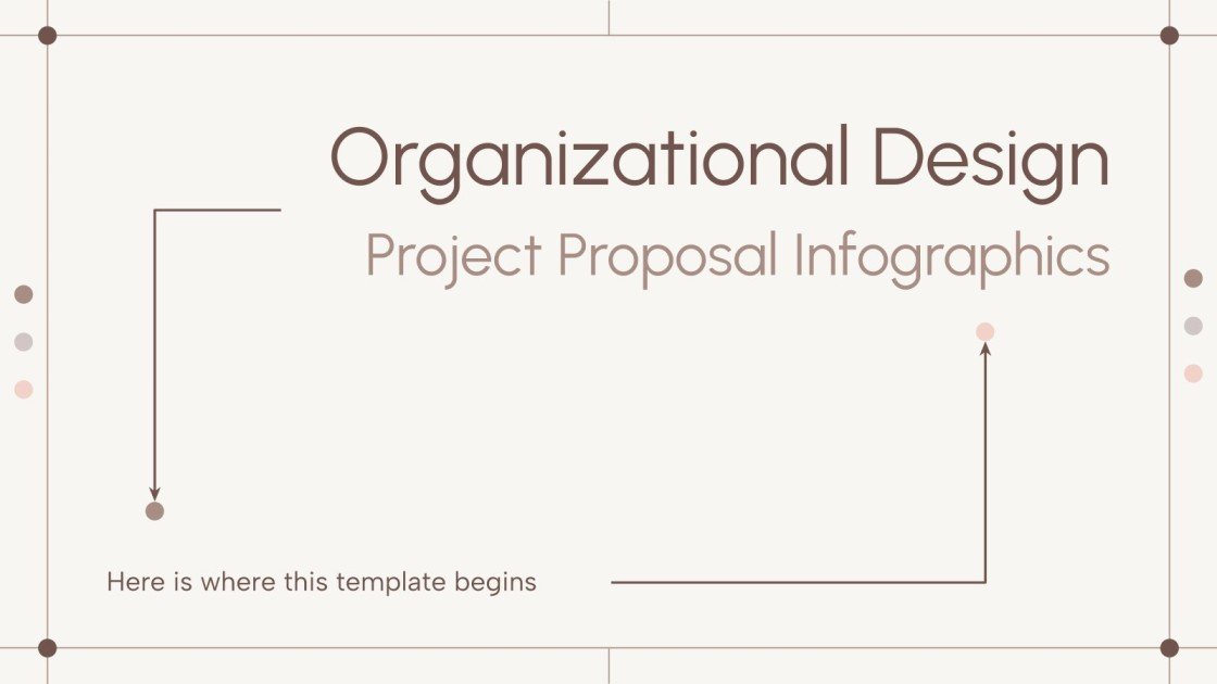 Organizational Design Project Proposal Infographics