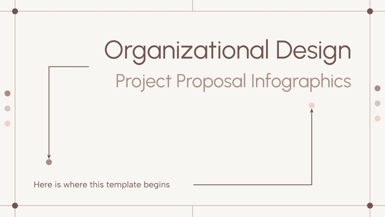 Organizational Design Project Proposal Infographics