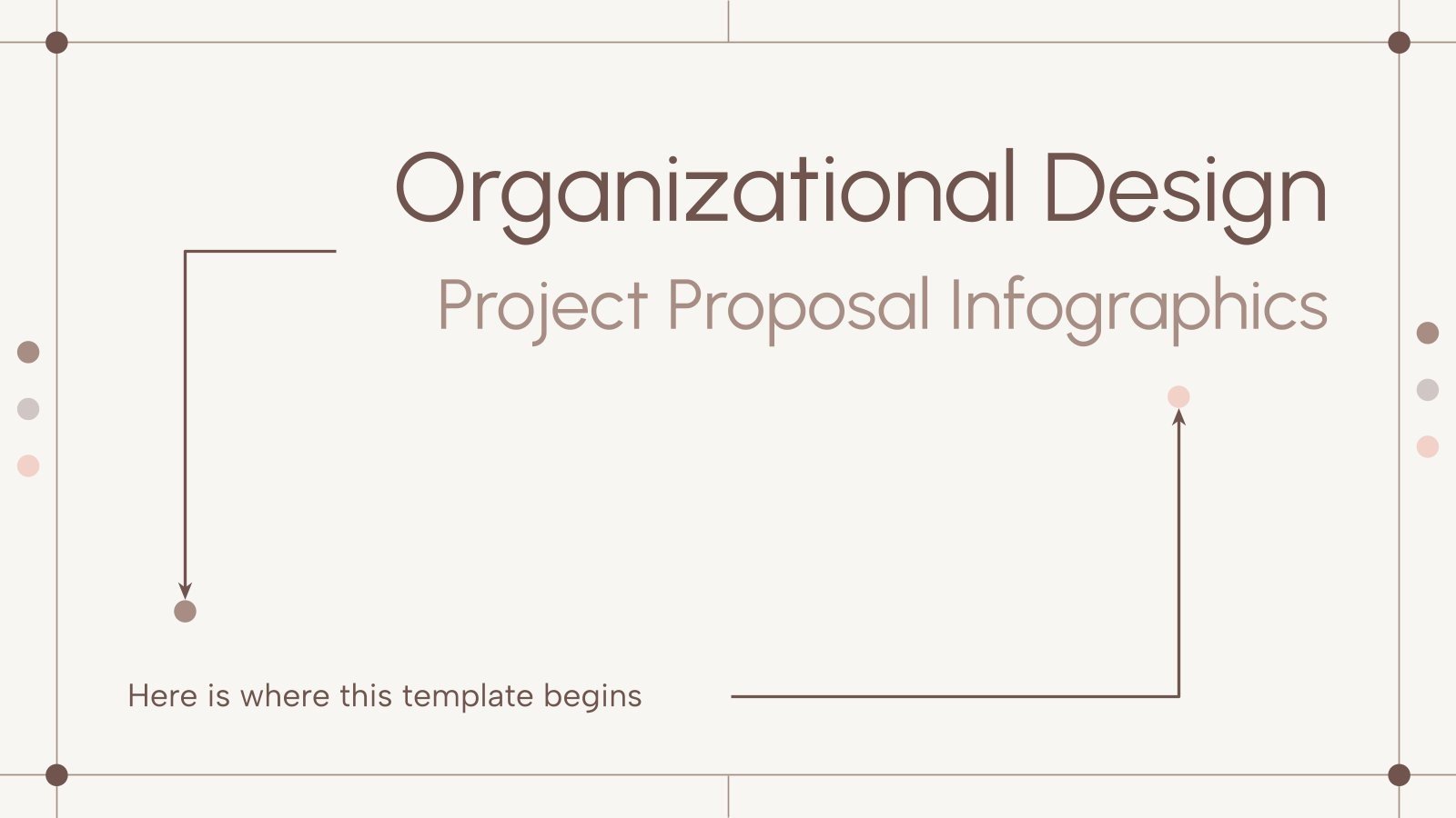 Organizational Design Project Proposal Infographics
