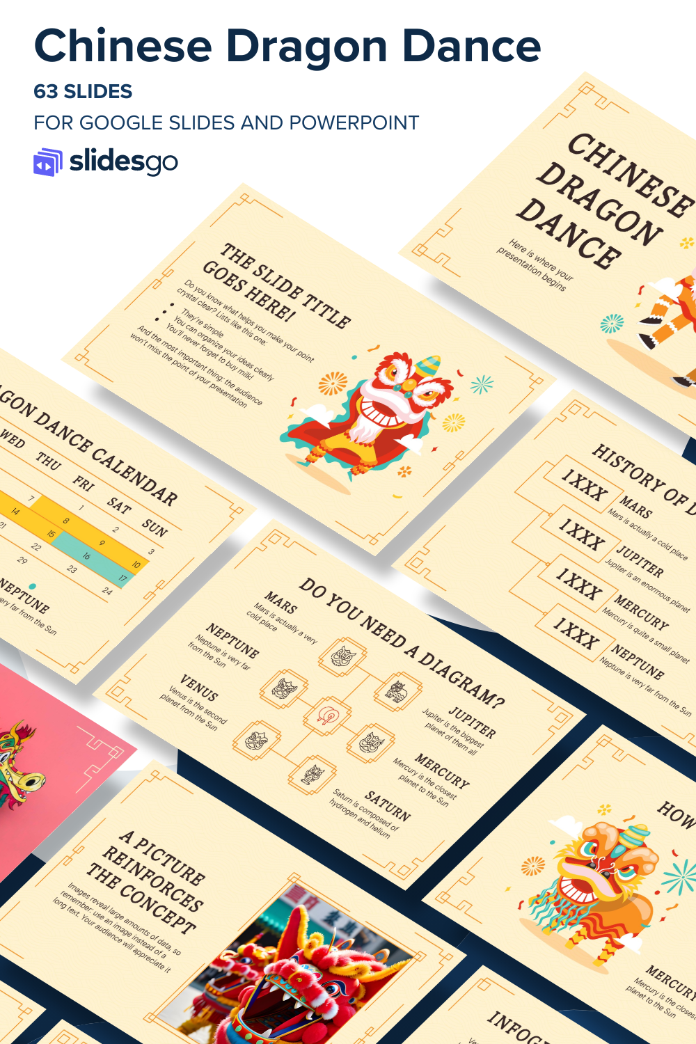 Chinese Dragon Dance | Google Slides & PowerPoint