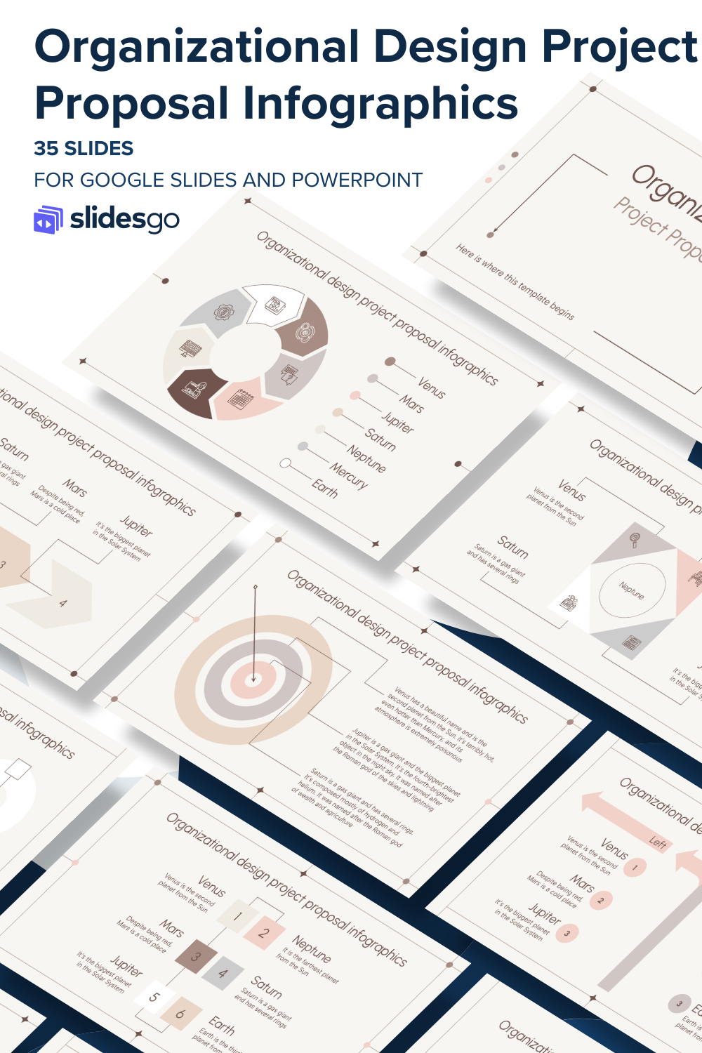 Organizational Design Project Proposal Infographics