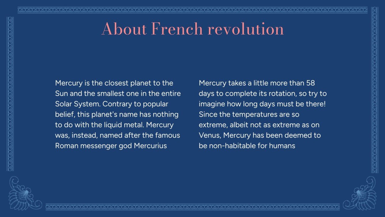 Historical Perspectives - French - 12th Grade