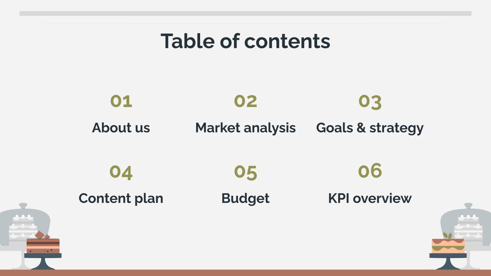 Gluten-free Minimarket MK Plan | Google Slides & PPT
