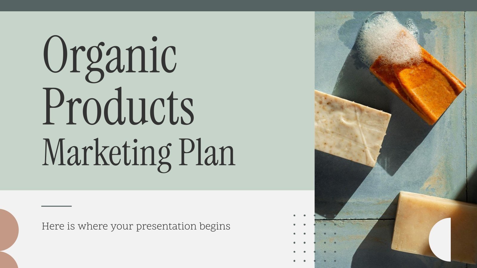 Organic Products Marketing Plan | Google Slides & PPT