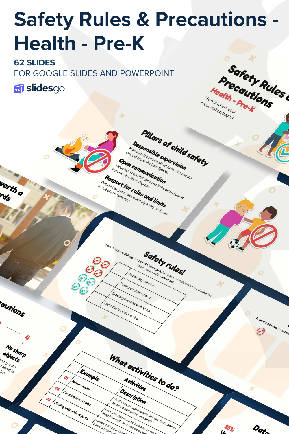 Safety Rules and Precautions | Google Slides & PowerPoint