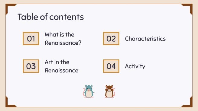 A Journey to the Renaissance | Google Slides & PPT