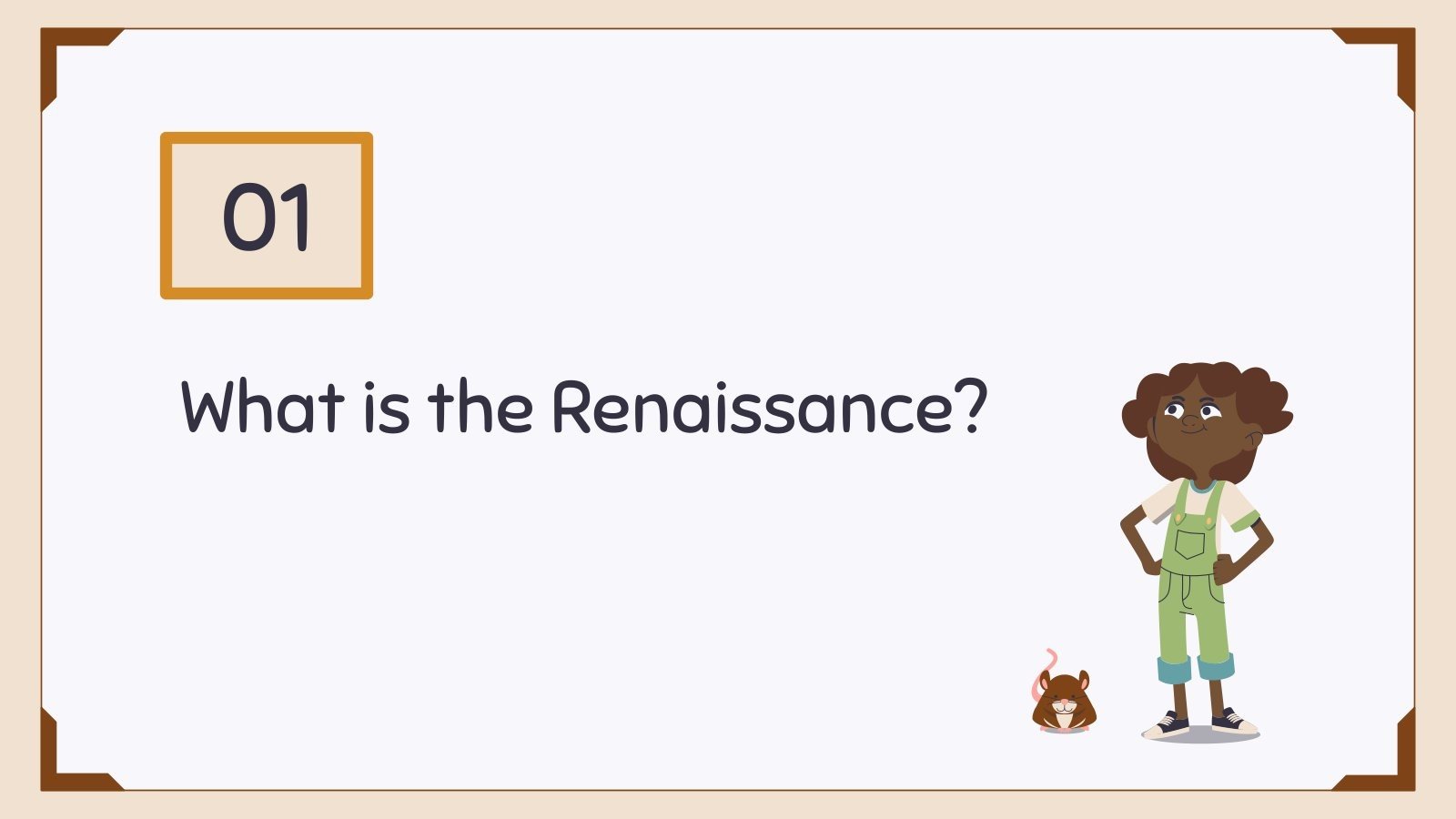 A Journey to the Renaissance | Google Slides & PPT