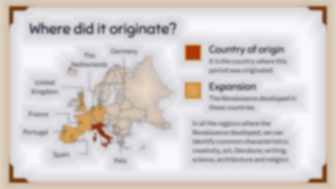 A Journey to the Renaissance | Google Slides & PPT