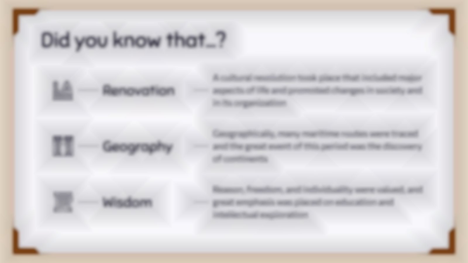 A Journey to the Renaissance | Google Slides & PPT