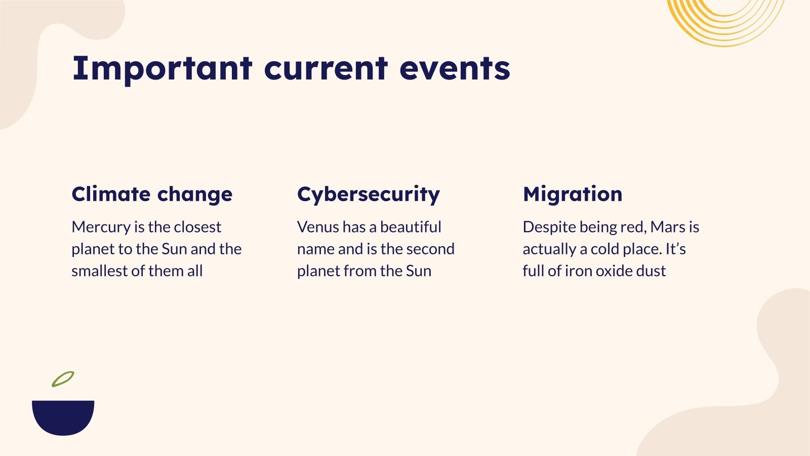 Global Issues and Current Events - German | Google Slides