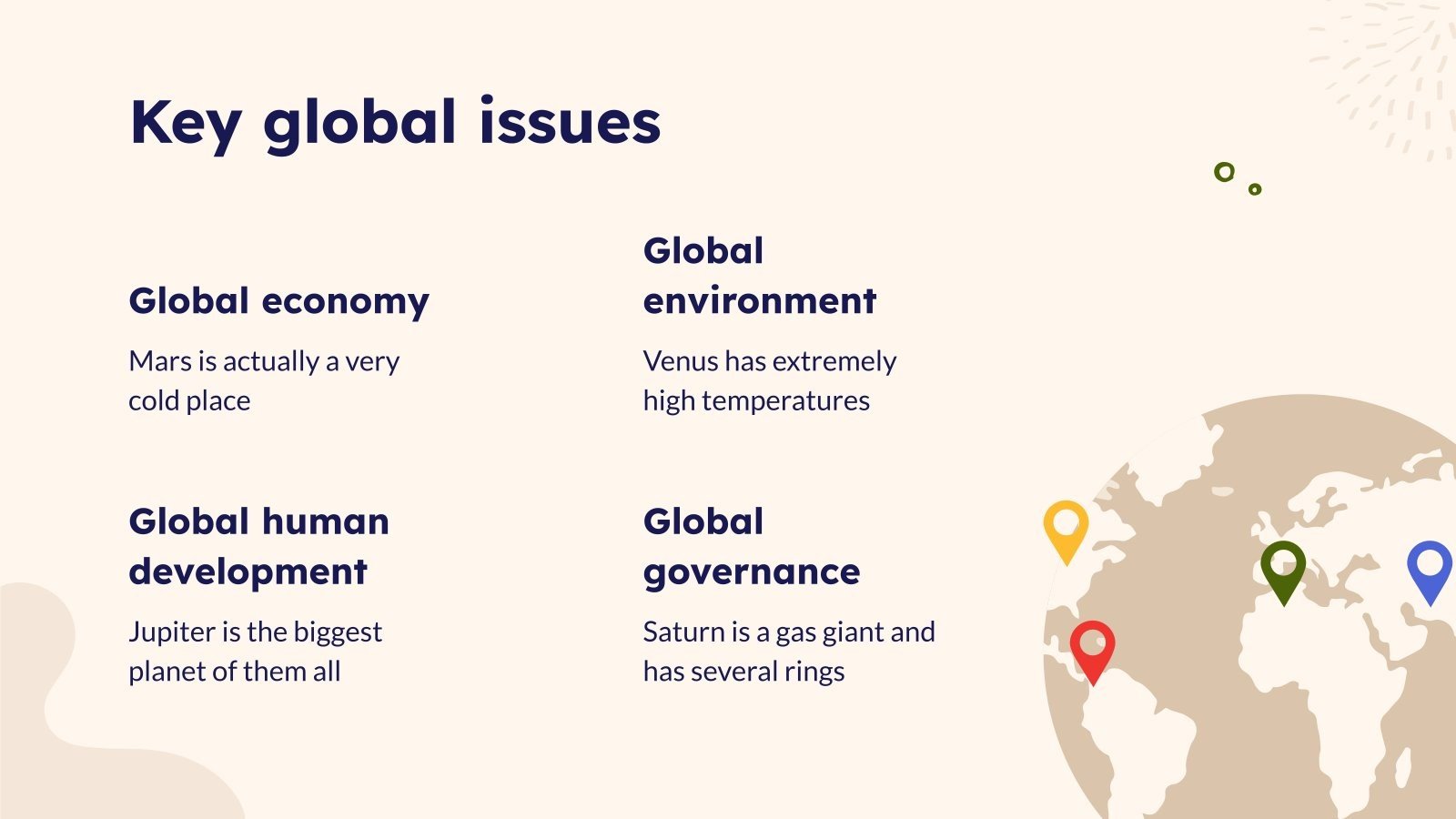 Global Issues and Current Events - German | Google Slides