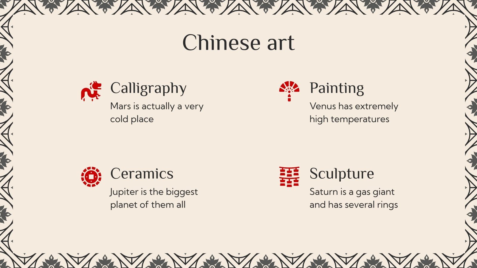 Topics in Chinese Culture and Society | Google Slides & PPT