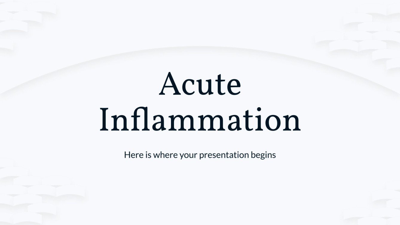Acute Inflammation Presentation | Google Slides & PPT