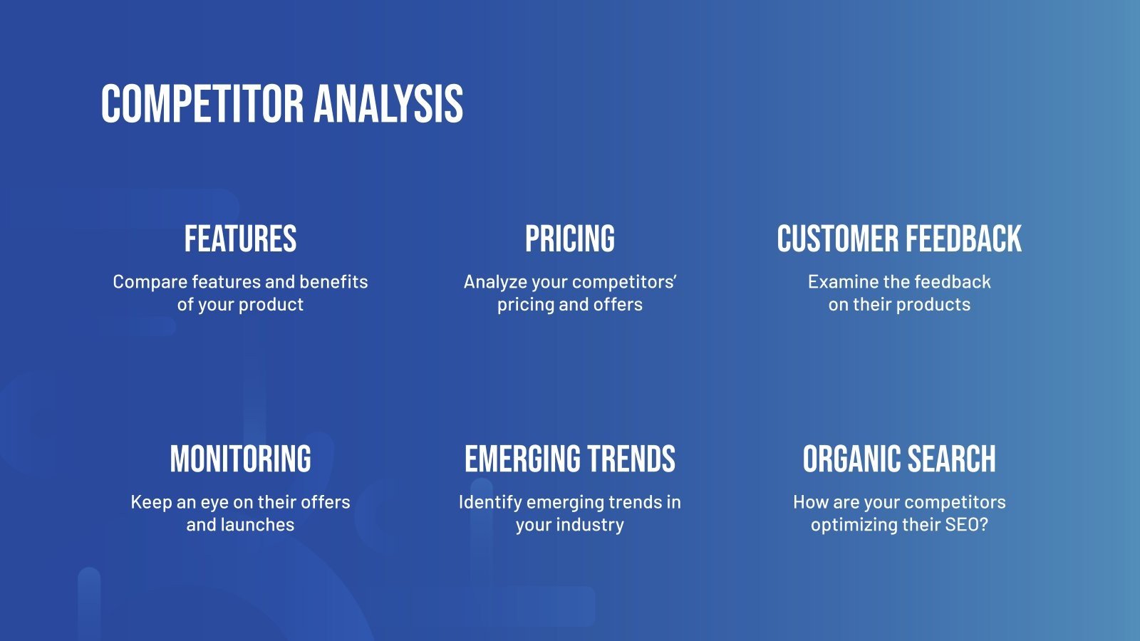 Presentación Plan de marketing en tonos azules