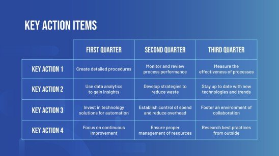 Presentación Plan de marketing en tonos azules