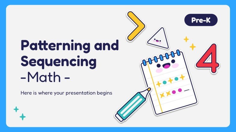 Patterning and Sequencing - Math - Pre-K