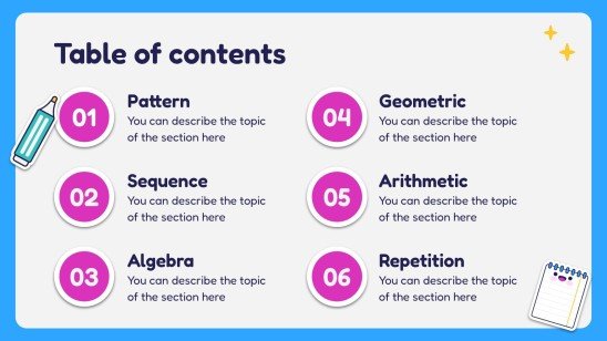 Patterning and Sequencing - Math - Pre-K