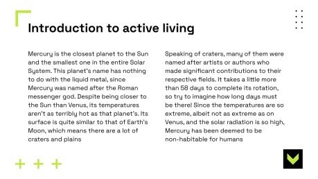 Physical Fitness and Active Living - Health - 10th Grade