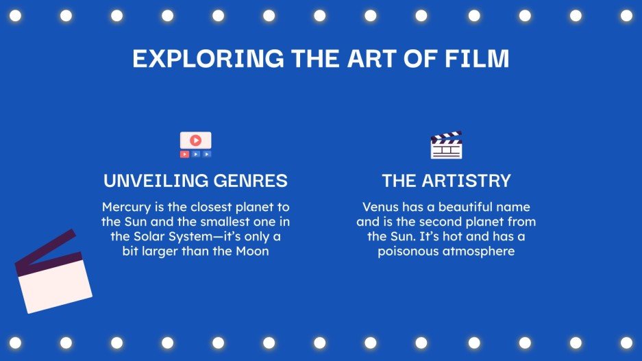 Let's Go to the Cinema | Google Slides & PowerPoint