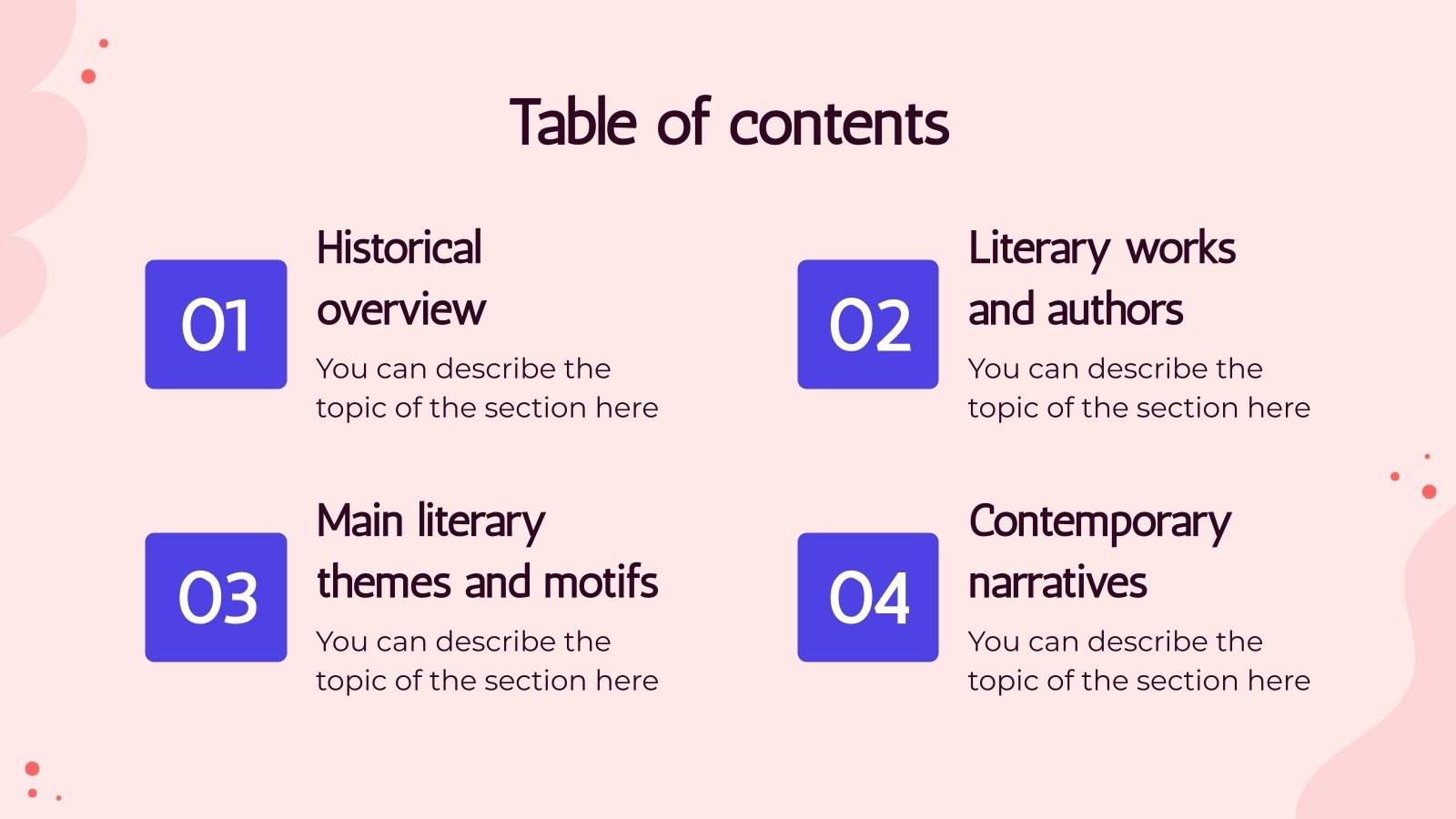 Historical and Contemporary Narratives - Spanish