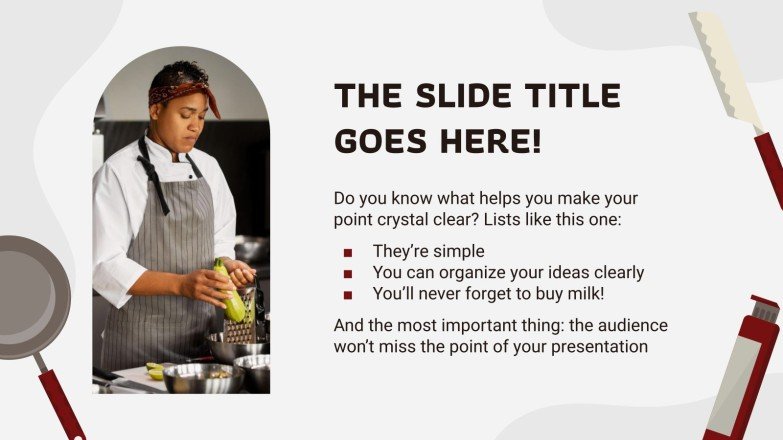Kitchen Safety Tips | Google Slides & PowerPoint