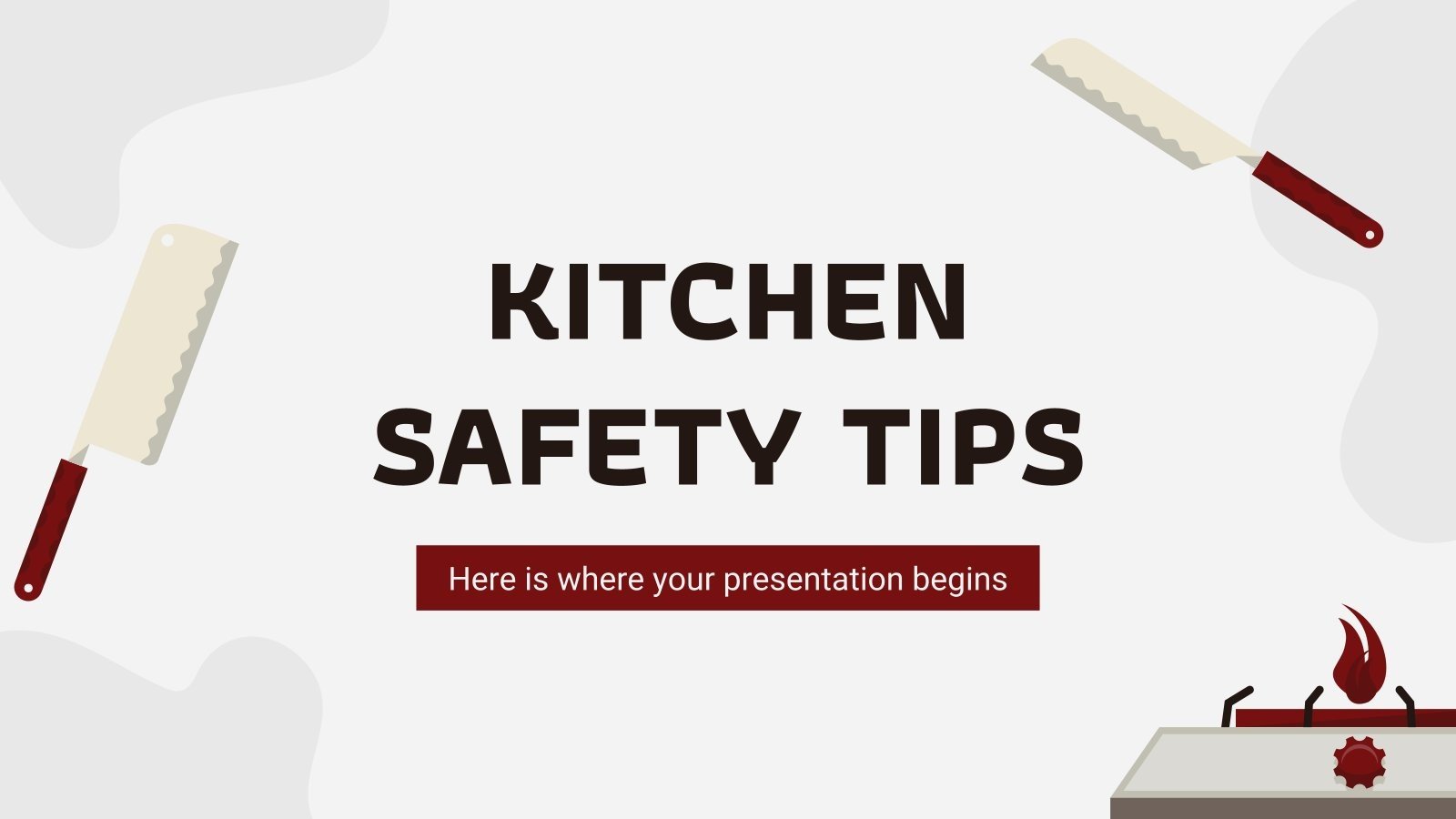 Plantillas gratuitas sobre cocina para Google Slides y PowerPoint