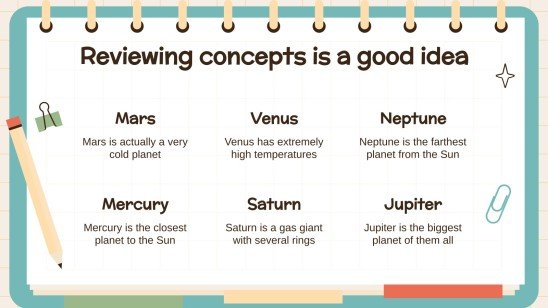 Creative Grid Notebook | Google Slides & PPT