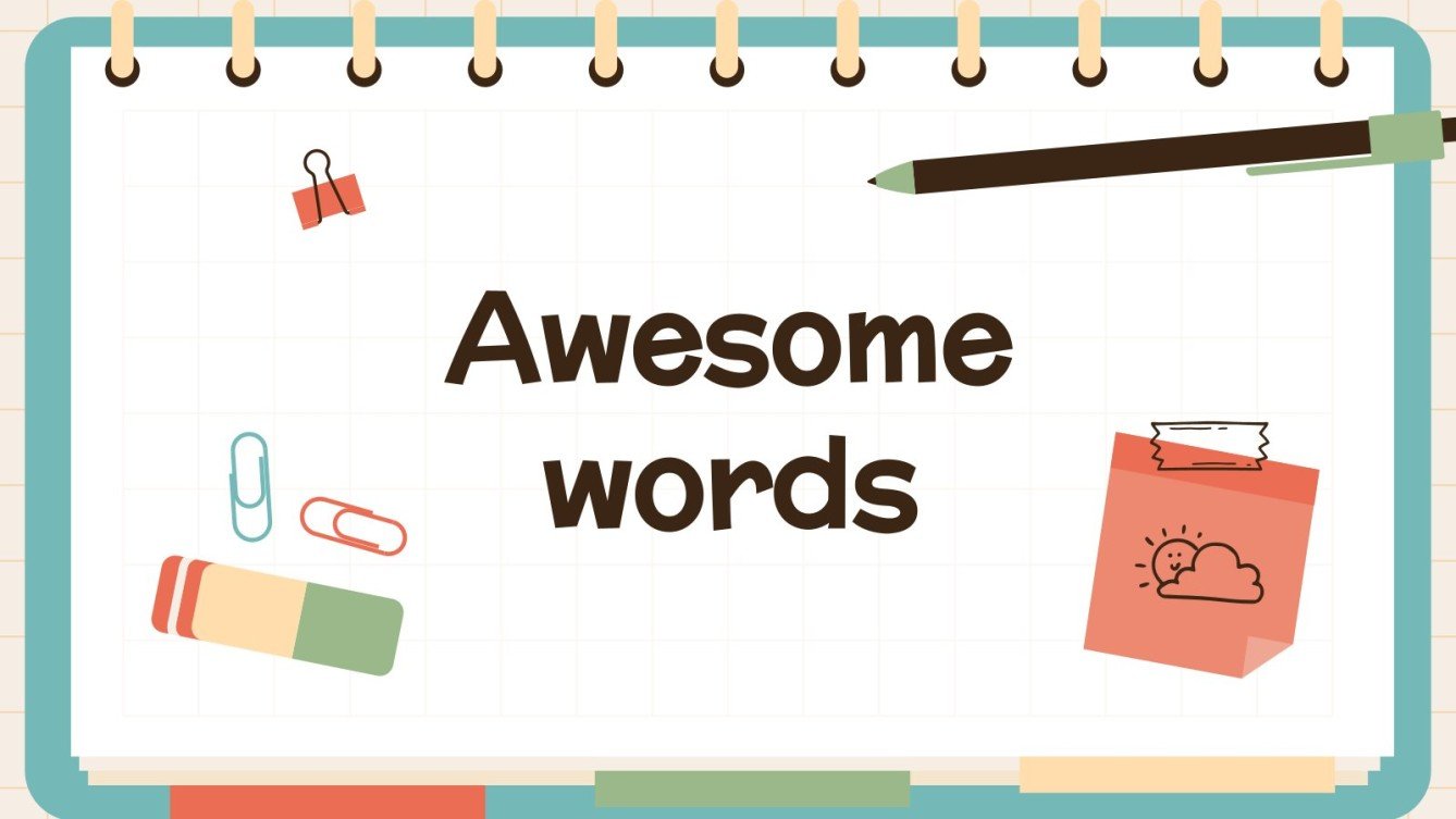 Creative Grid Notebook | Google Slides & PPT