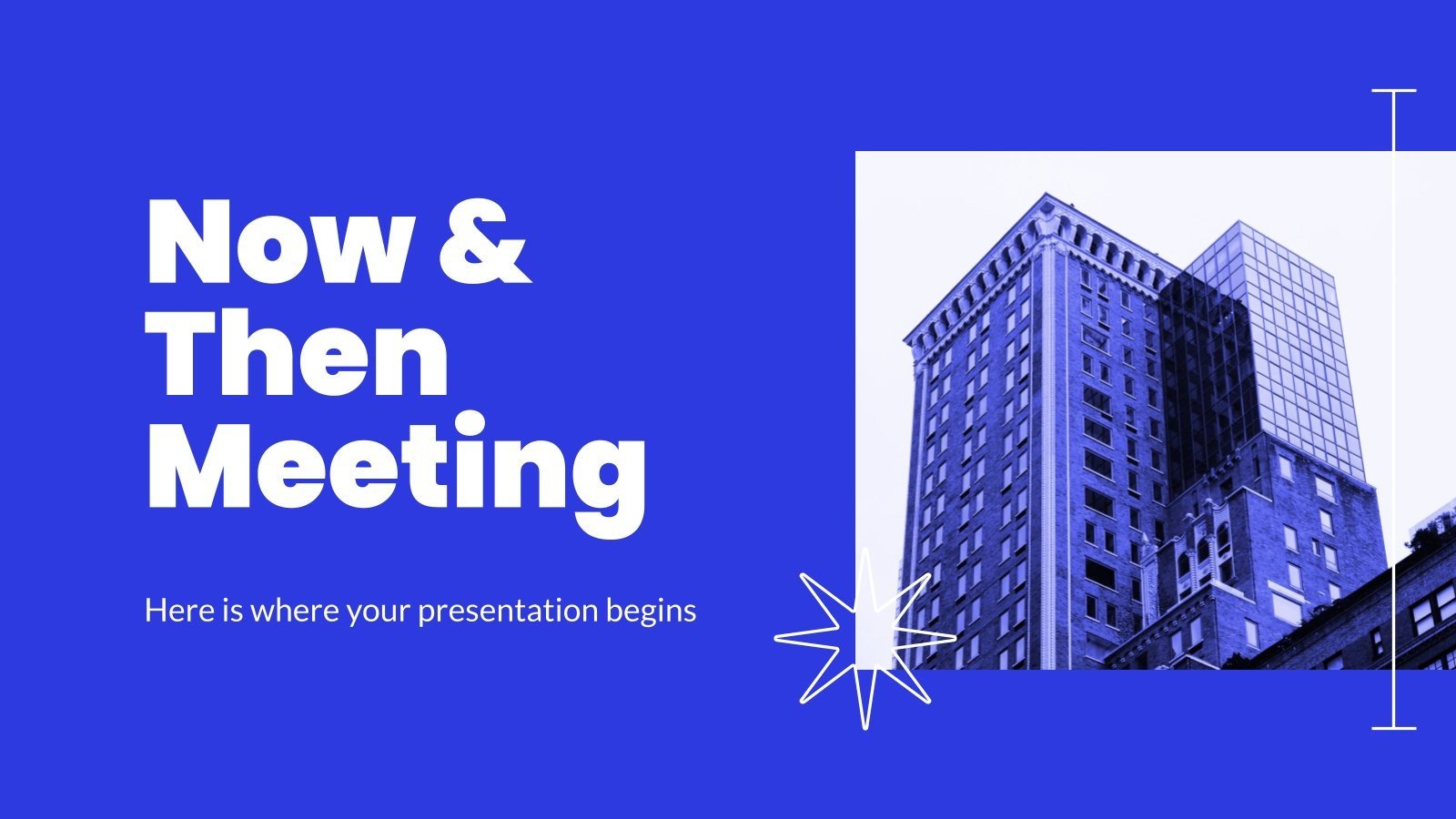 Now & Then Business | Google Slides theme & PPT template