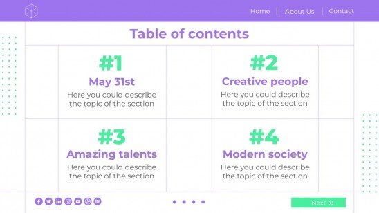 Dia do Web Designer | Modelo Google Slides e PowerPoint