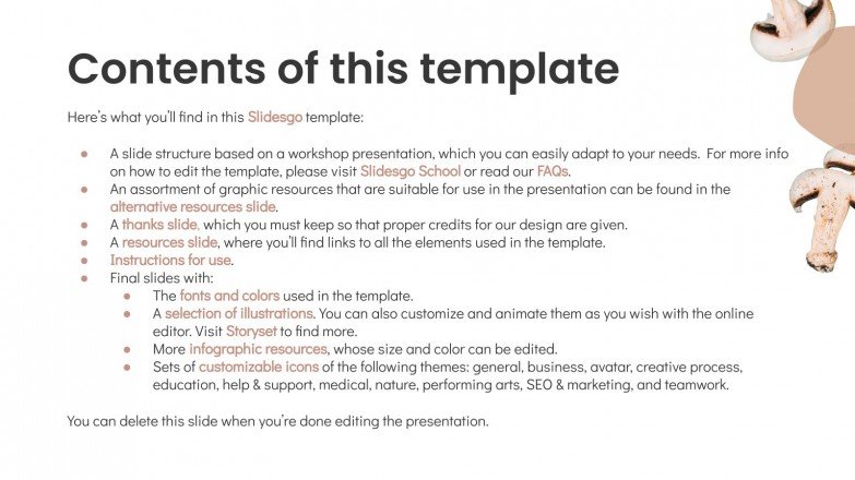 Mushroom Properties and Recipes! | Google Slides & PPT