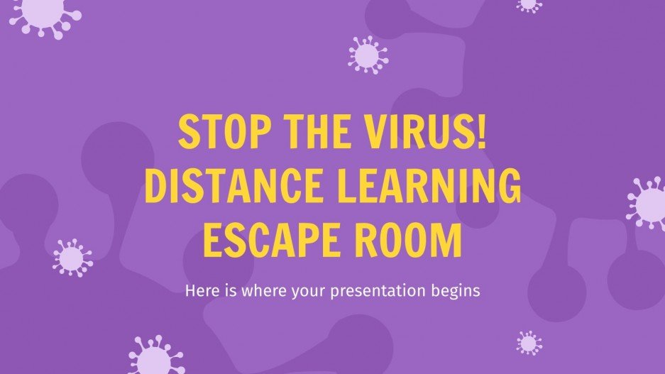 Free templates about virus for Google Slides and PowerPoint