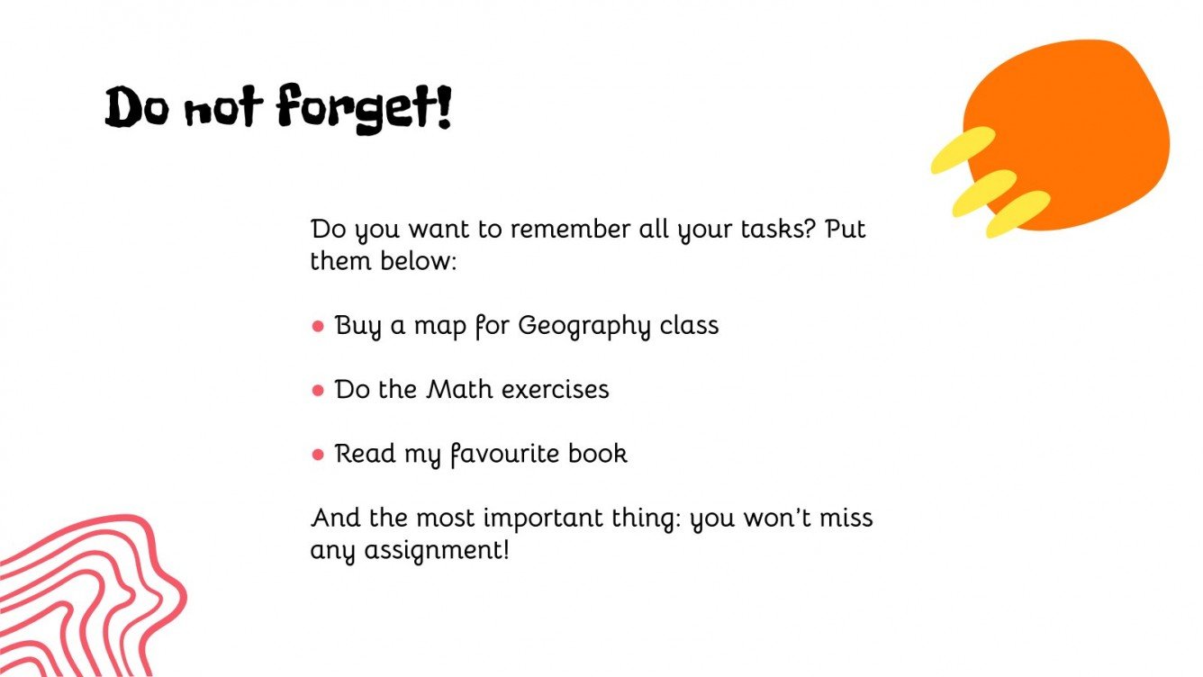 Middle School Daily Planner | Google Slides & PowerPoint