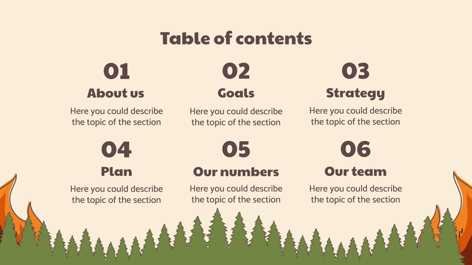 Wildfire Community Preparedness | Google Slides & PPT