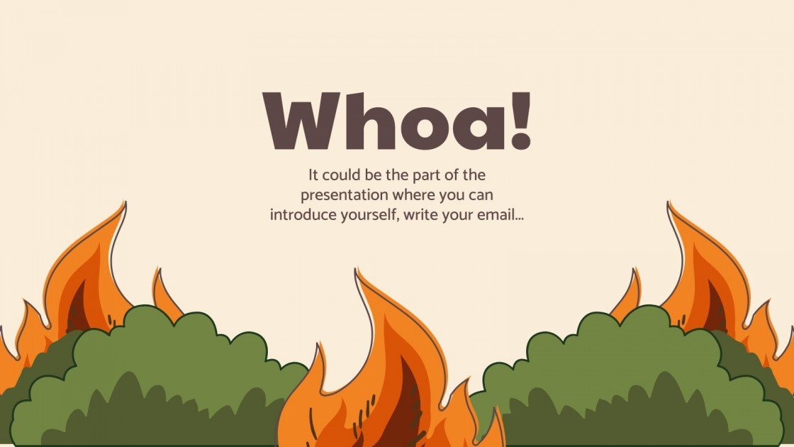 Wildfire Community Preparedness | Google Slides & PPT