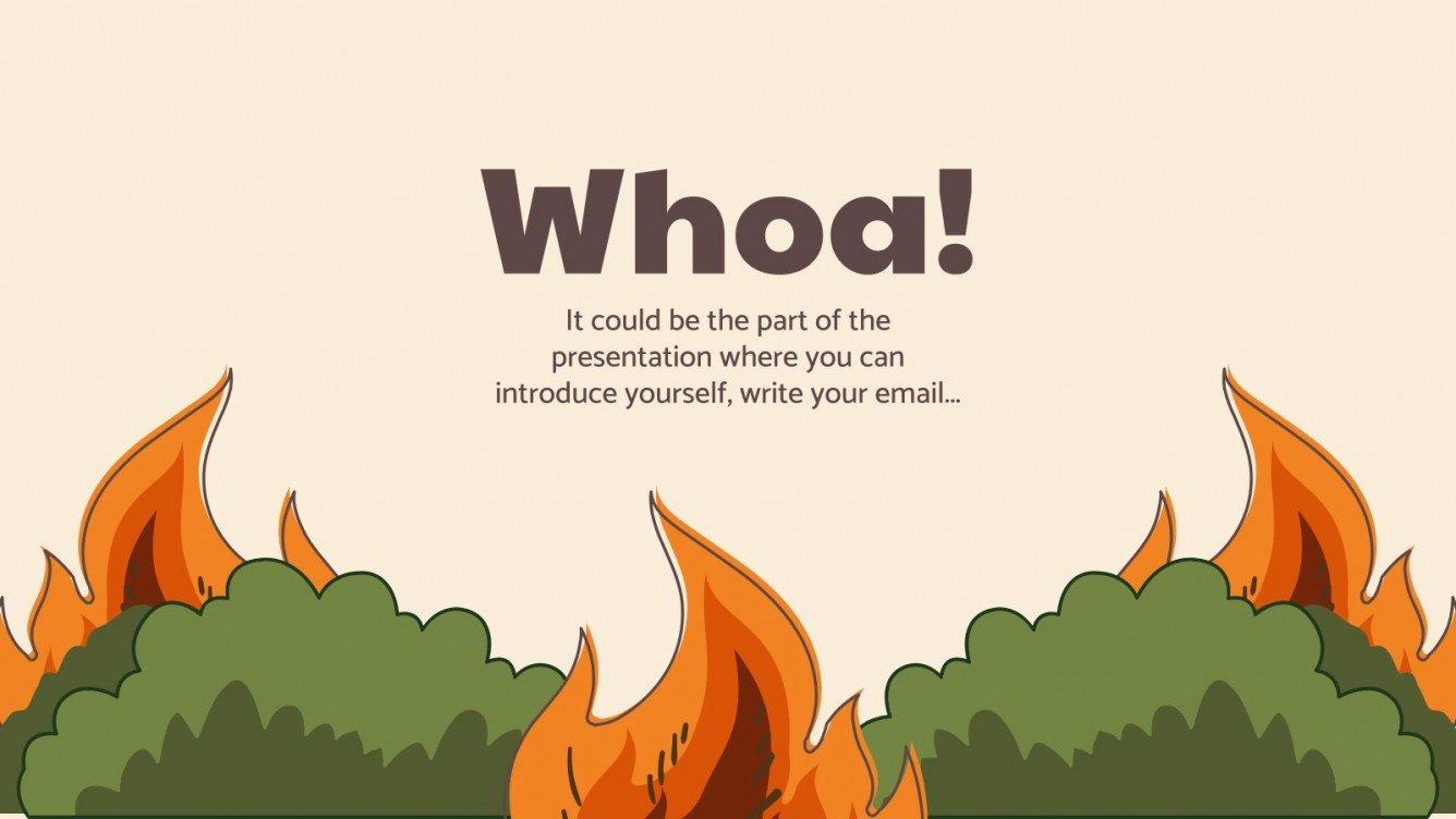 Wildfire Community Preparedness | Google Slides & PPT