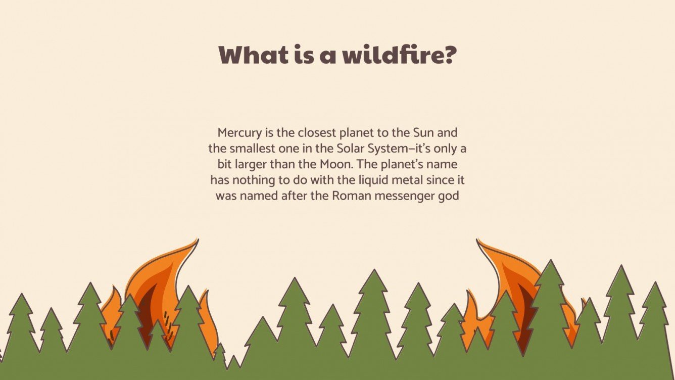 Wildfire Community Preparedness | Google Slides & PPT